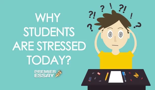 Why student are stressed today? Infographics